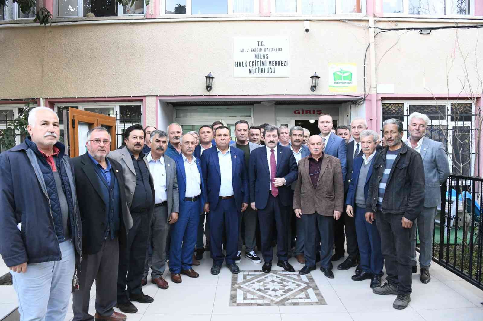 Vali Tavlı Milas’ın muhtarlarını dinledi - Bodrum Kapak Haber - Bodrum ...