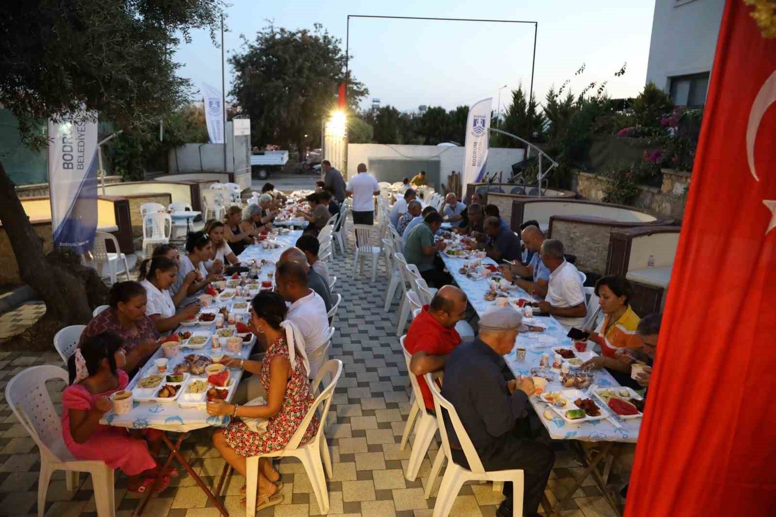 Muharrem ayı orucunun iftar yemeği gerçekleşti - Bodrum Kapak Haber ...